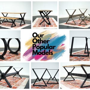 Y Shaped Metal Legs, 4 Pcs Table Legs - Etsy