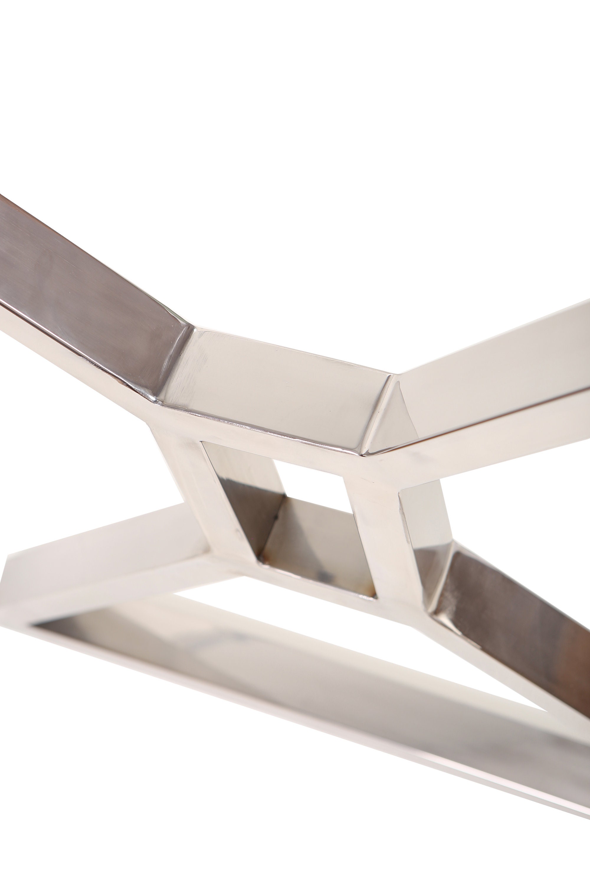 Stainless Steel X Legs Chromium Table Legs X-shaped Table | Etsy