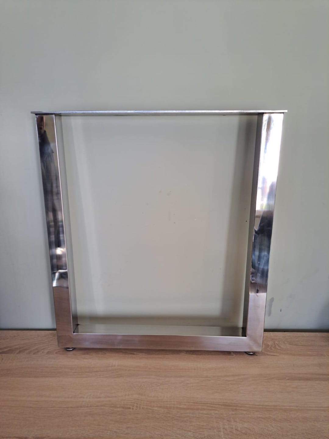 Stainless Steel U-frame Metal Table Legs, 2x2 Inch Tubing - Etsy