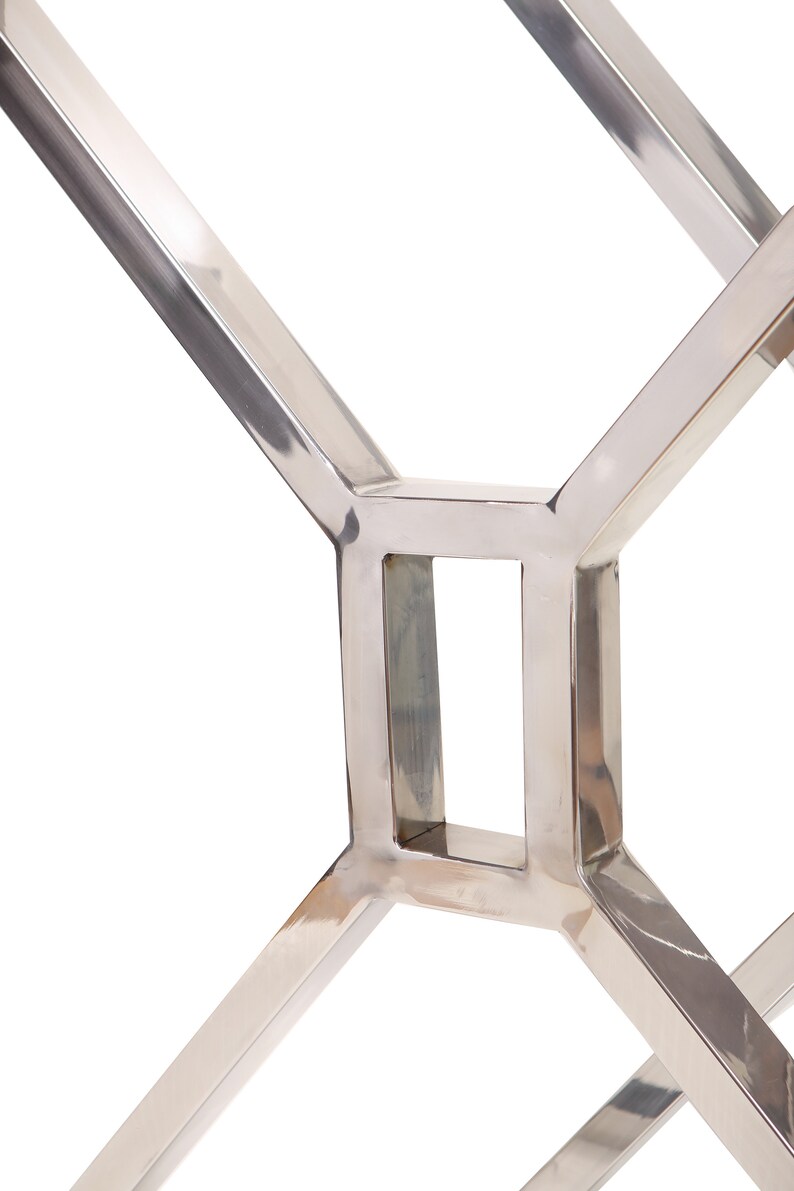 Stainless Steel X Legs Chromium Table Legs X-shaped Table | Etsy