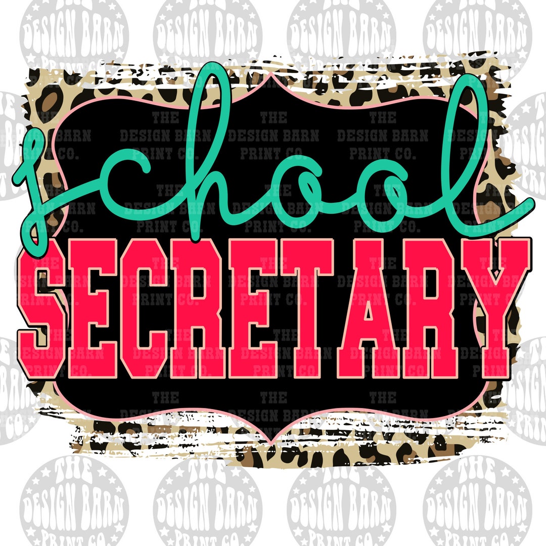 School Secretary, Back to School, Secretary Printable, School PNG ...