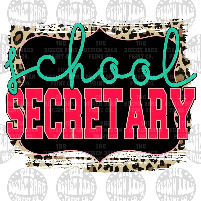 School Secretary Back to School Secretary Printable School - Etsy