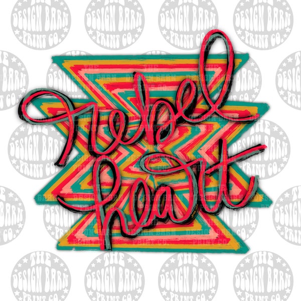 Rebel Heart - Etsy