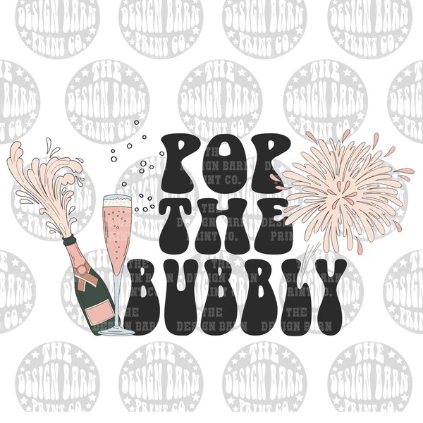 Pop the Bubbly - Etsy