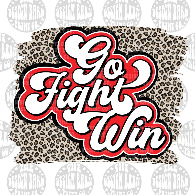 Go Fight Win PNG Sublimation Art Digital Download PNG Art Game - Etsy
