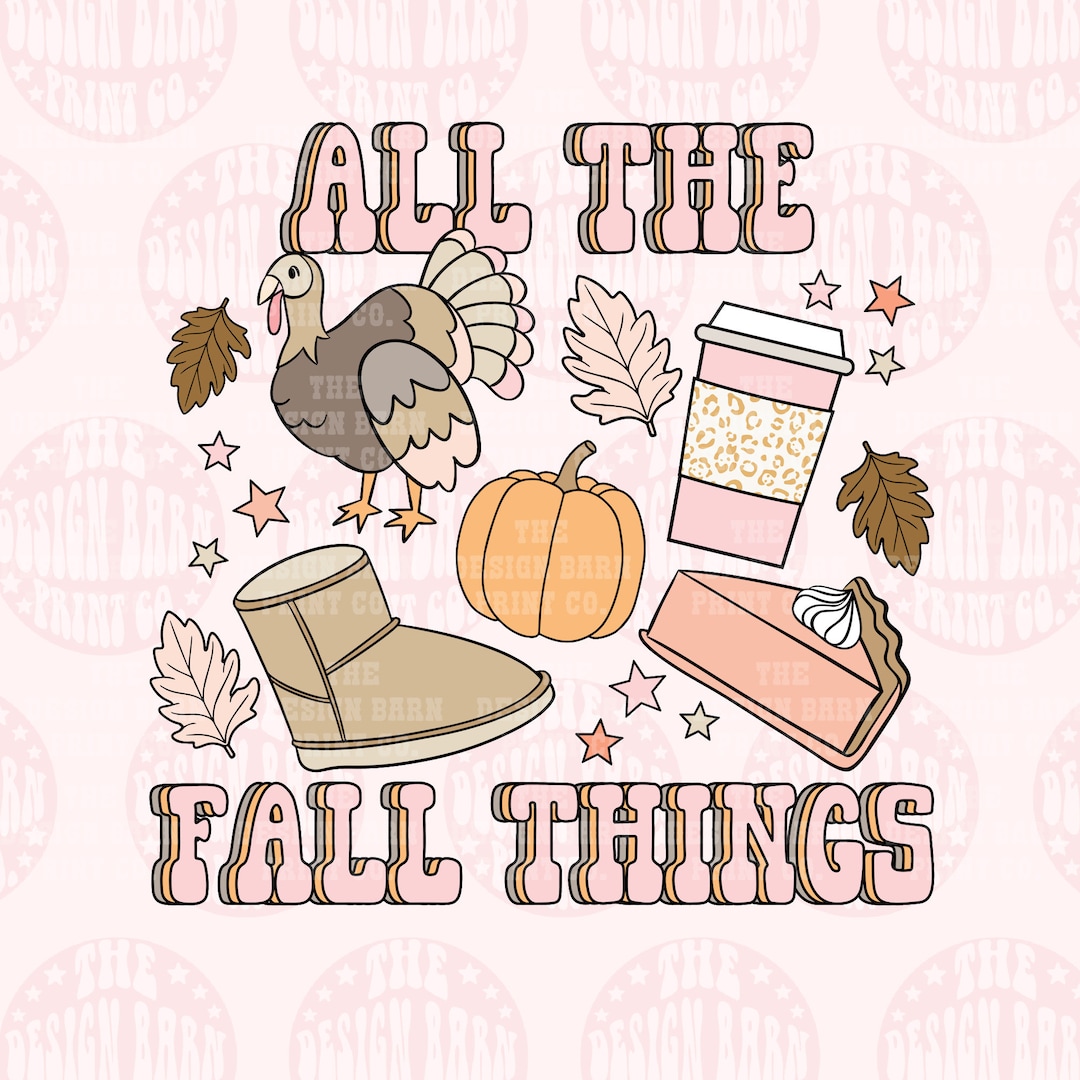 DIGITAL It's Fall Y'all Fall Design 'tis the Season Fall PNG Pumpkin ...