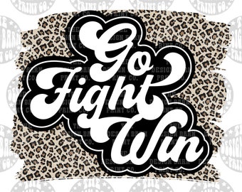 Go Fight Win PNG Sublimation Art Digital Download PNG Art Game | Etsy