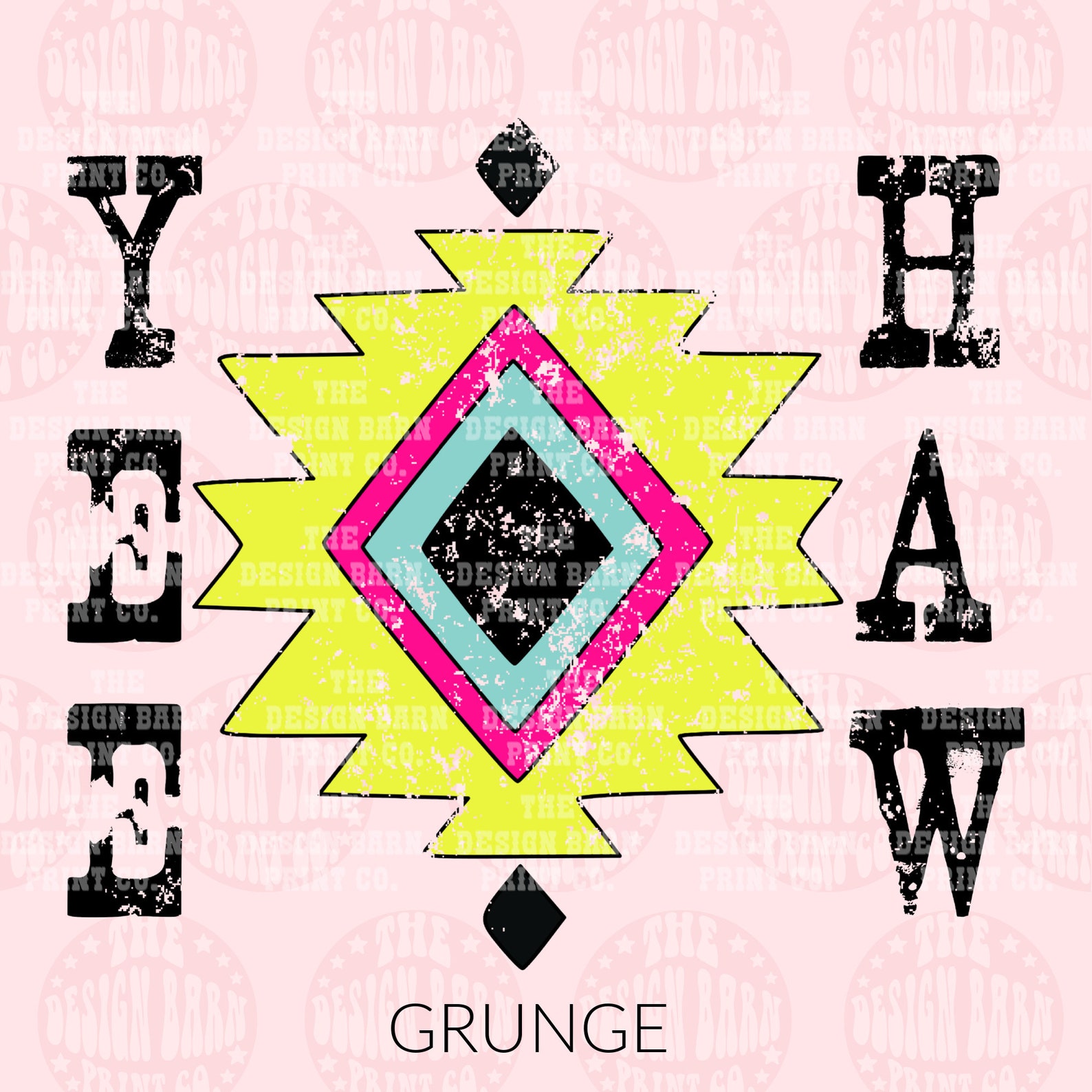 DIGITAL Yee Haw Png Western Png Cute Western Design - Etsy