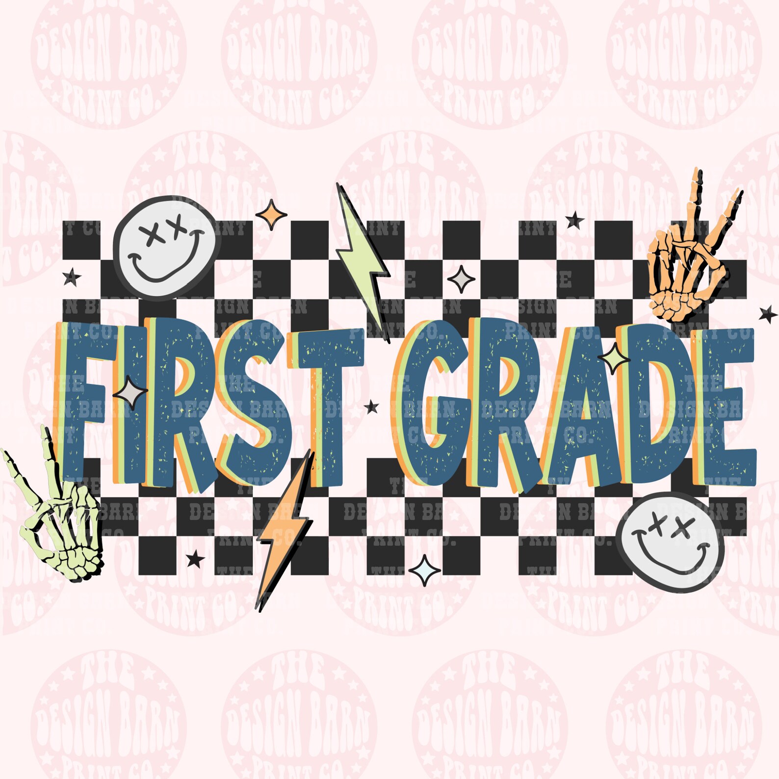 Back to School, First Grade Printable, First Grade PNG, First Day of ...