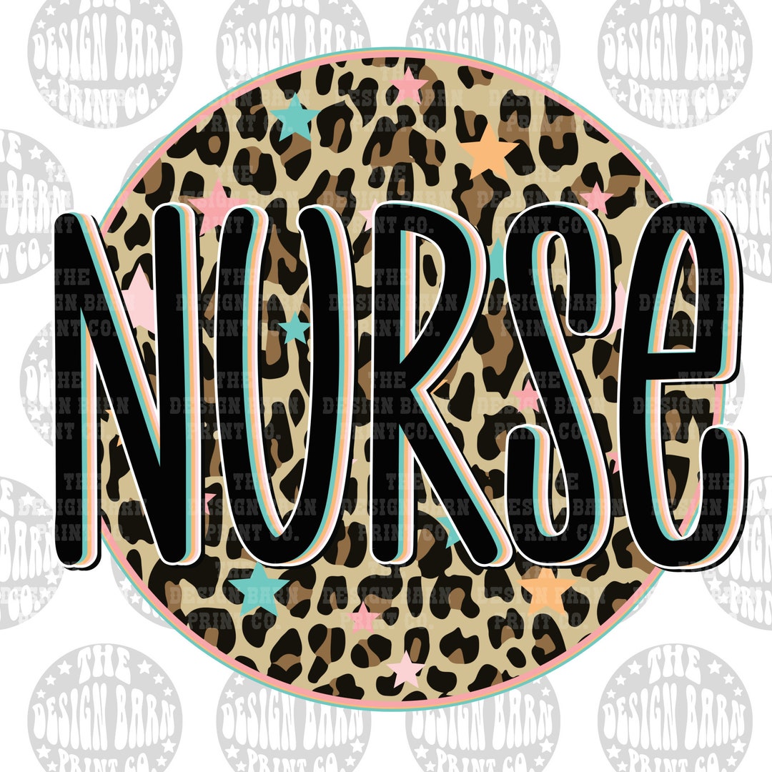 DIGITAL Nurse Design Instant Download Nurse PNG Occupation Design ...