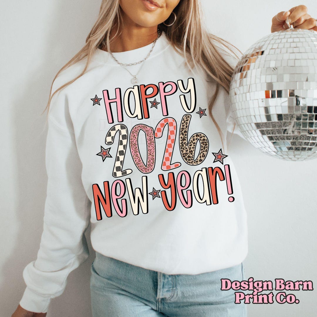 Retro New Years 2026 Png New Years Eve Design Happy New Years 2026 ...