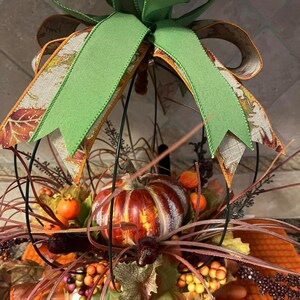Rustic Fall 3D Centerpiece, Dining Table Fall Decor, Pumpkin 3D ...