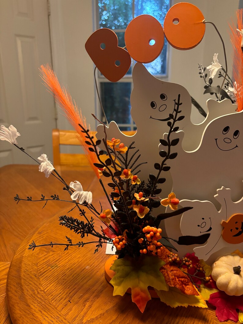 Ghost Centerpiece, Halloween Centerpiece, Whimsical Ghosts Decor ...