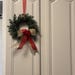 Mini Christmas Wreaths, Kitchen Cabinets Decor, Mini Window Wreaths - Etsy