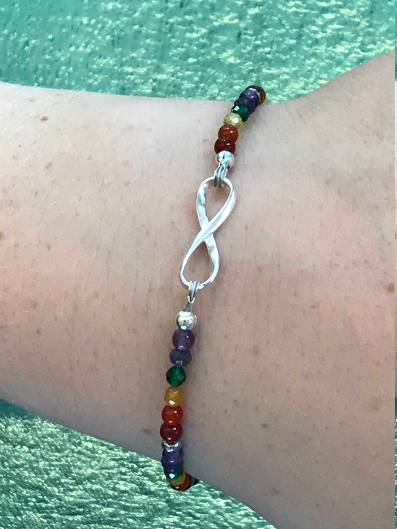 Autism Pride Bracelet Neurodiversity Jewelry Autistic Pride Rainbow ...