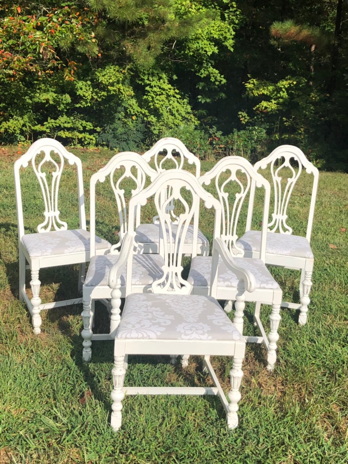 Antique Dining Table Antique Dining Chairs Vintage Dining - Etsy