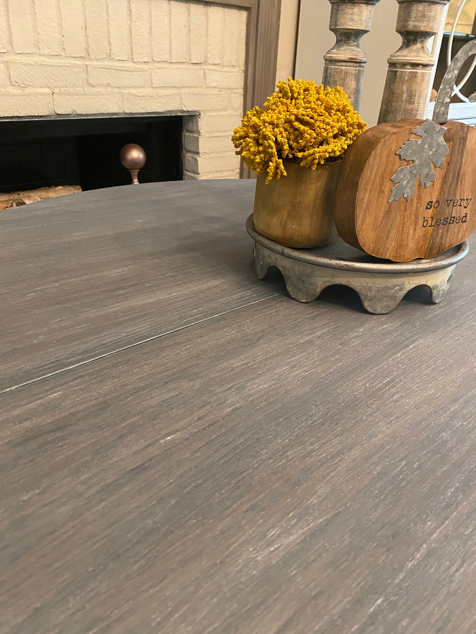 Solid Wood Painted Table, Distressed Furniture, Refinished Furniture ...