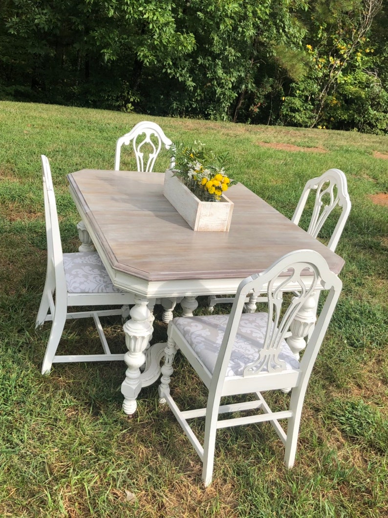 Antique Dining Table Antique Dining Chairs Vintage Dining - Etsy