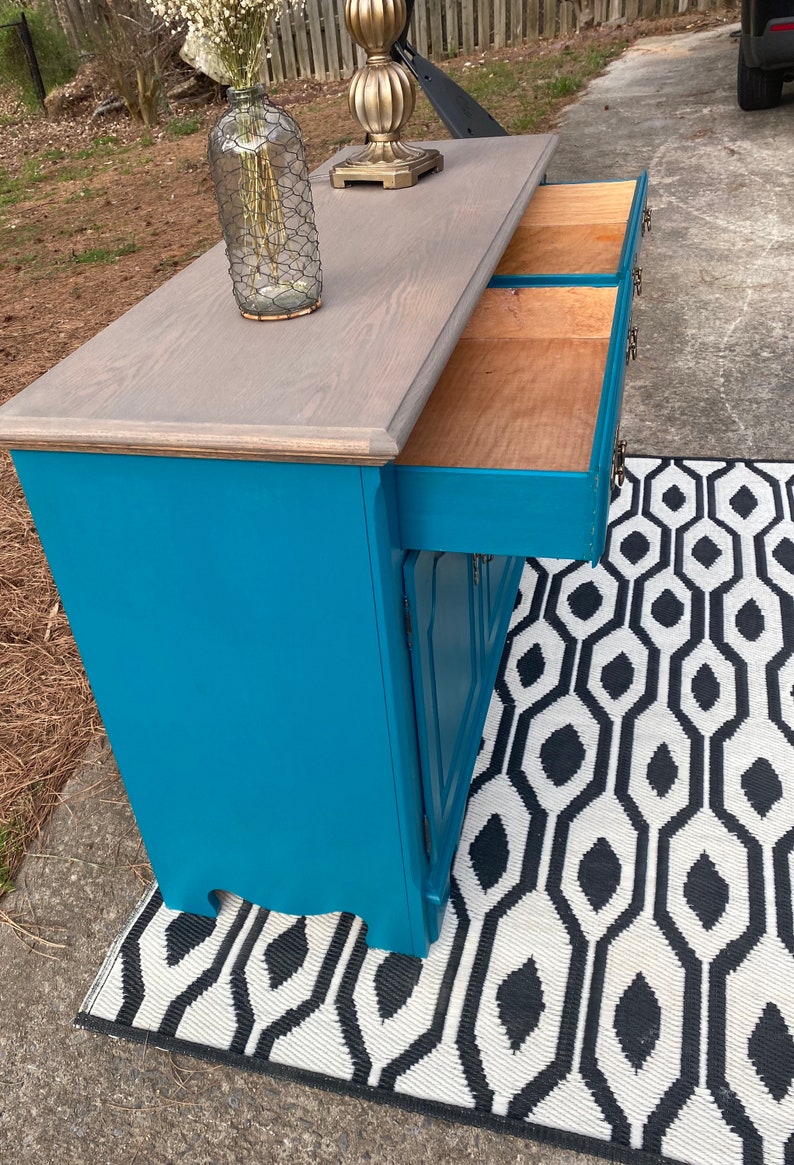 Vintage Buffet Farmhouse Buffet Boho Buffet - Etsy