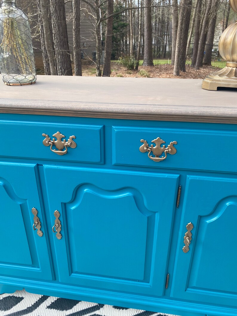 Vintage Buffet Farmhouse Buffet Boho Buffet - Etsy