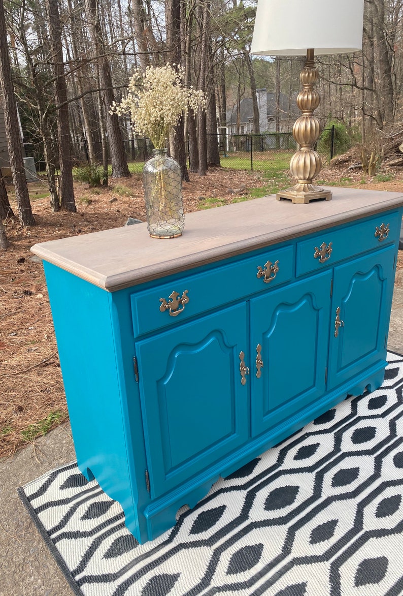 Vintage Buffet Farmhouse Buffet Boho Buffet - Etsy