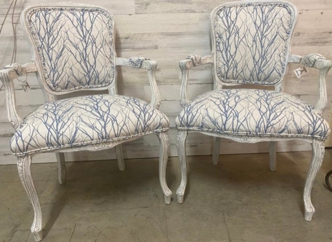 Custom Pair of Accent Chairs - Etsy