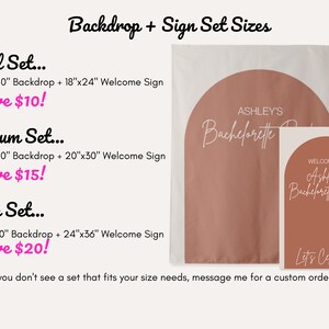 Arch Personalized Party Backdrop Customizable Backdrop and - Etsy