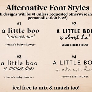 A Little Boo is Almost Due Halloween Baby Shower Backdrop ...