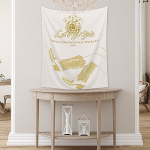 Let's Go Girls Custom Banner | Nashville Bachelorette Party ...