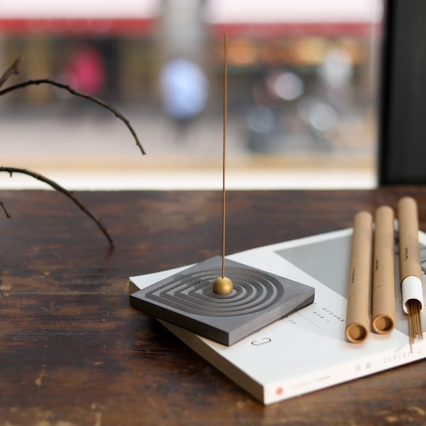 Concrete Incense Holder - Etsy