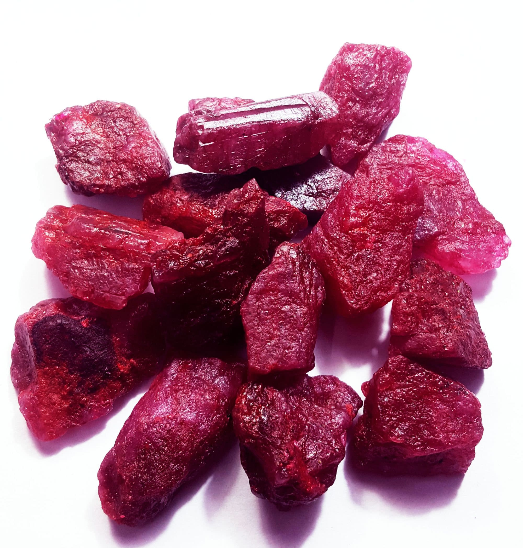 Loose Gemstone Natural Red Beryl Rough Certified Between 90 to - Etsy