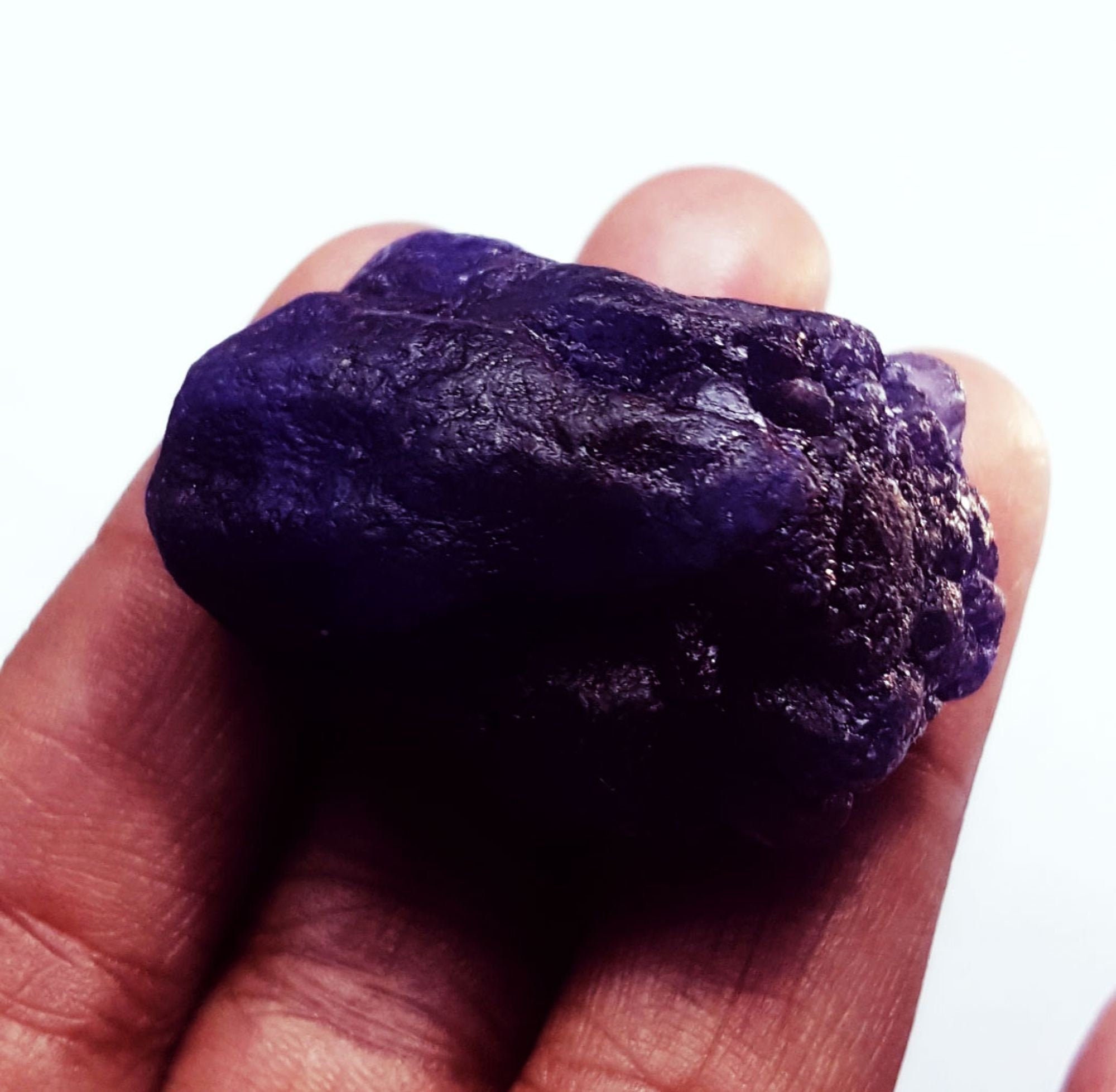 Loose Gemstone Natural Dark Blue Beryl Rough Certified 153.90 | Etsy