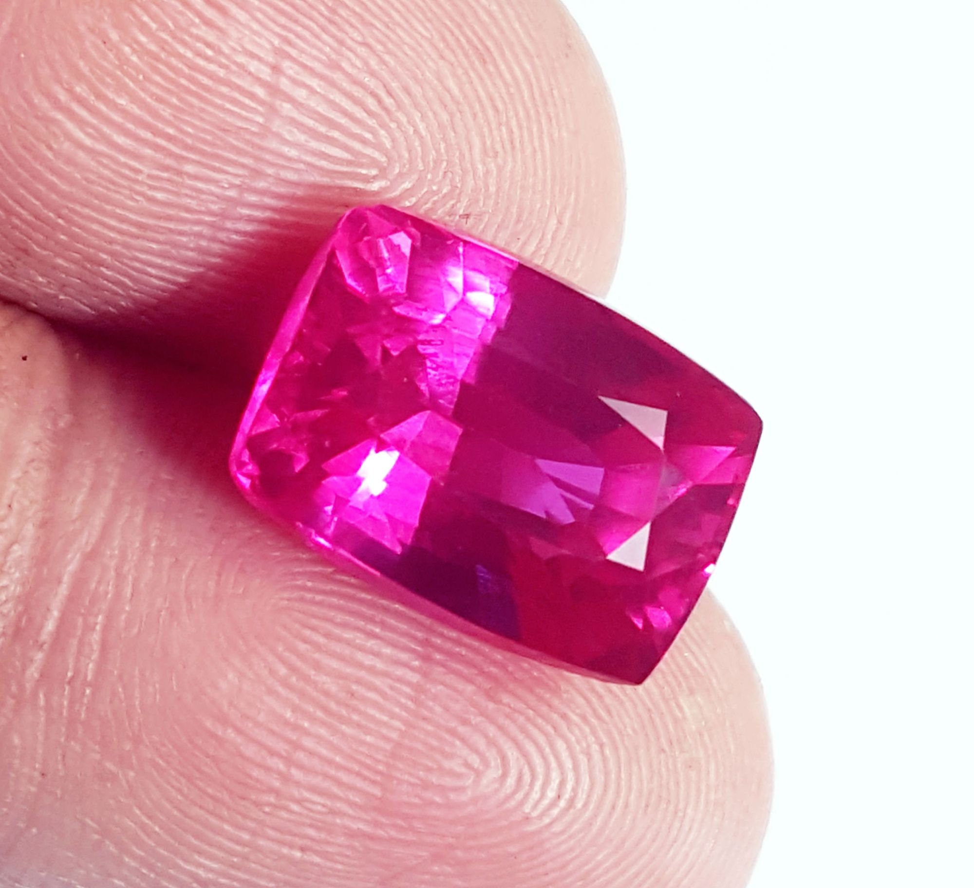 Natural Pink Sapphire 10.70 Ct Certified Loose Gemstone With | Etsy