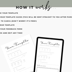 Feedback Form Guest | Canva Template | Airbnb | Host | VRBO | Feedback ...