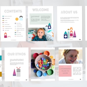Childminder Welcome Guide - Nursery Brochure - Childminder Templates ...