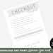 Checkout Checklists | Canva Template | Airbnb | Host | VRBO ...