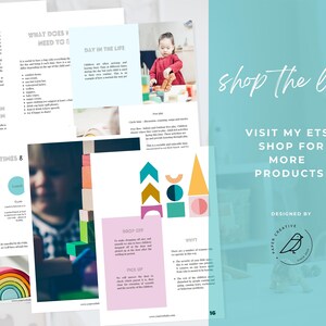 Childminder Welcome Guide - Nursery Brochure - Childminder Templates ...