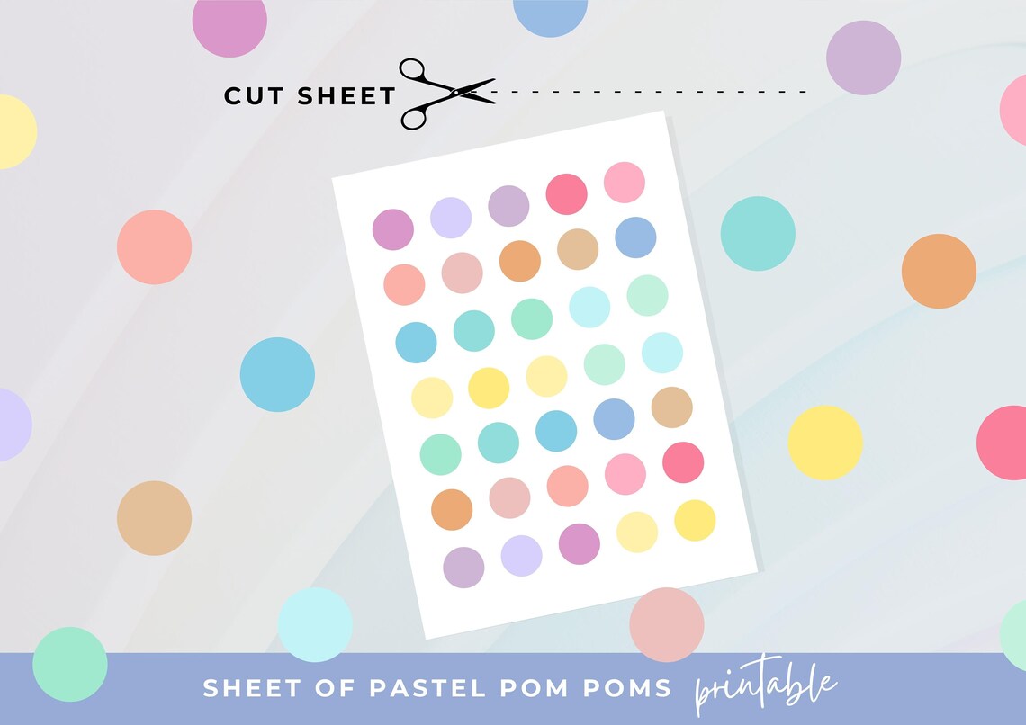Kids Reward Pom Pom Jar Printable Cute Reward Printable | Etsy UK