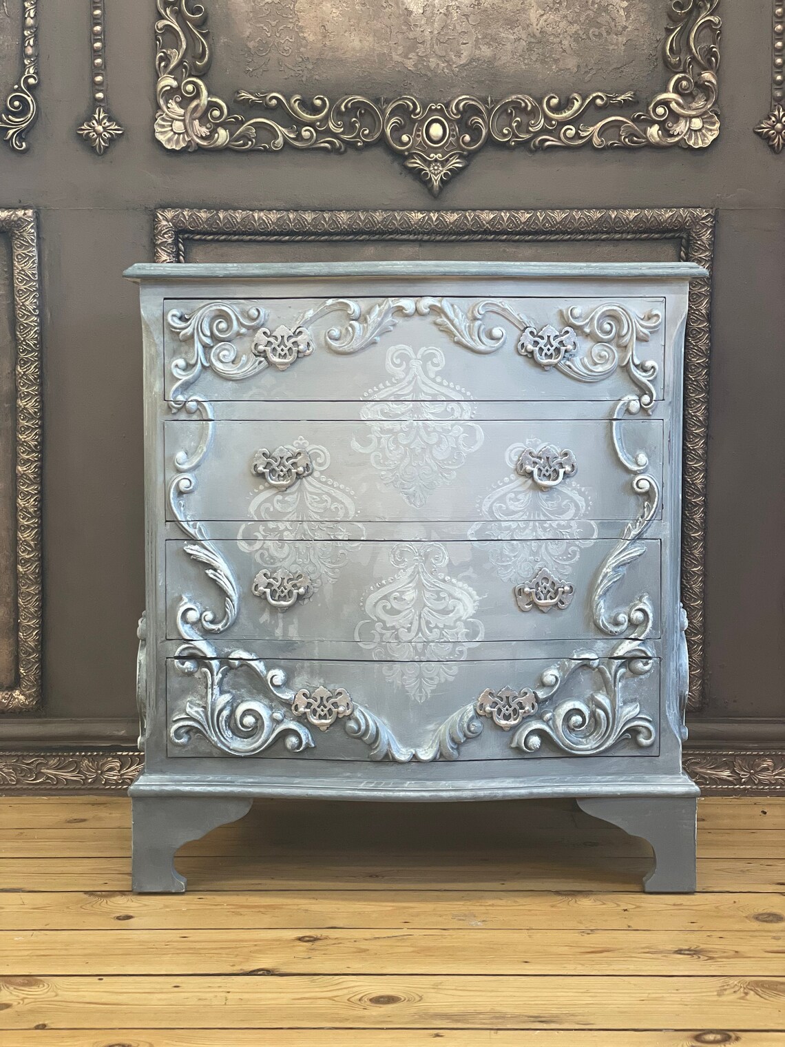 Old World Blending Chippy Chest of Drawers - Etsy