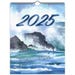 Watercolor Calendar 2025 , 2025 Calendars, Ocean Calendar, 12 Month ...