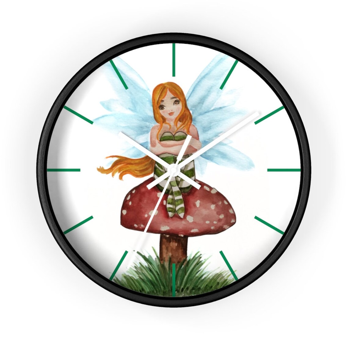 Fairy Clock Fairy Baby Girl Nursery Decor Girl Teens Room - Etsy