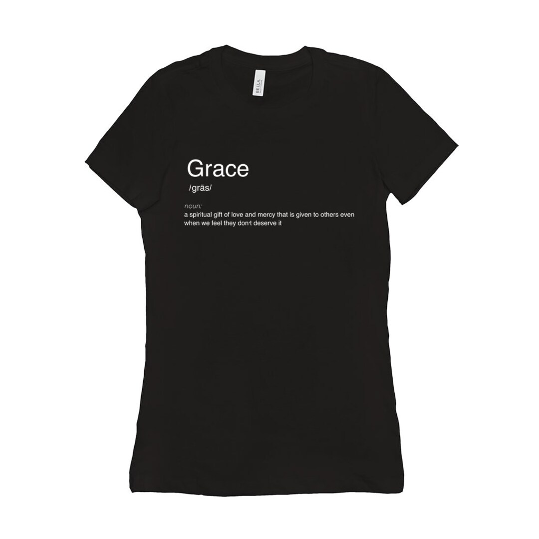 Grace T-shirts Religious T-shirts Christian T-shirts Slim-fit T-shirt ...