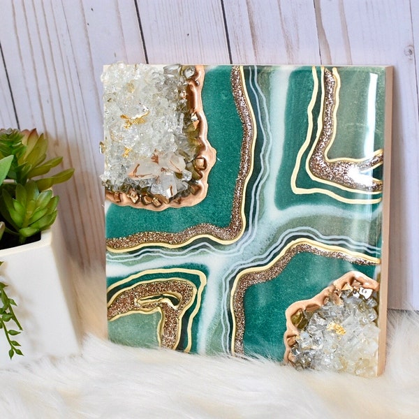 Geode Art - Etsy