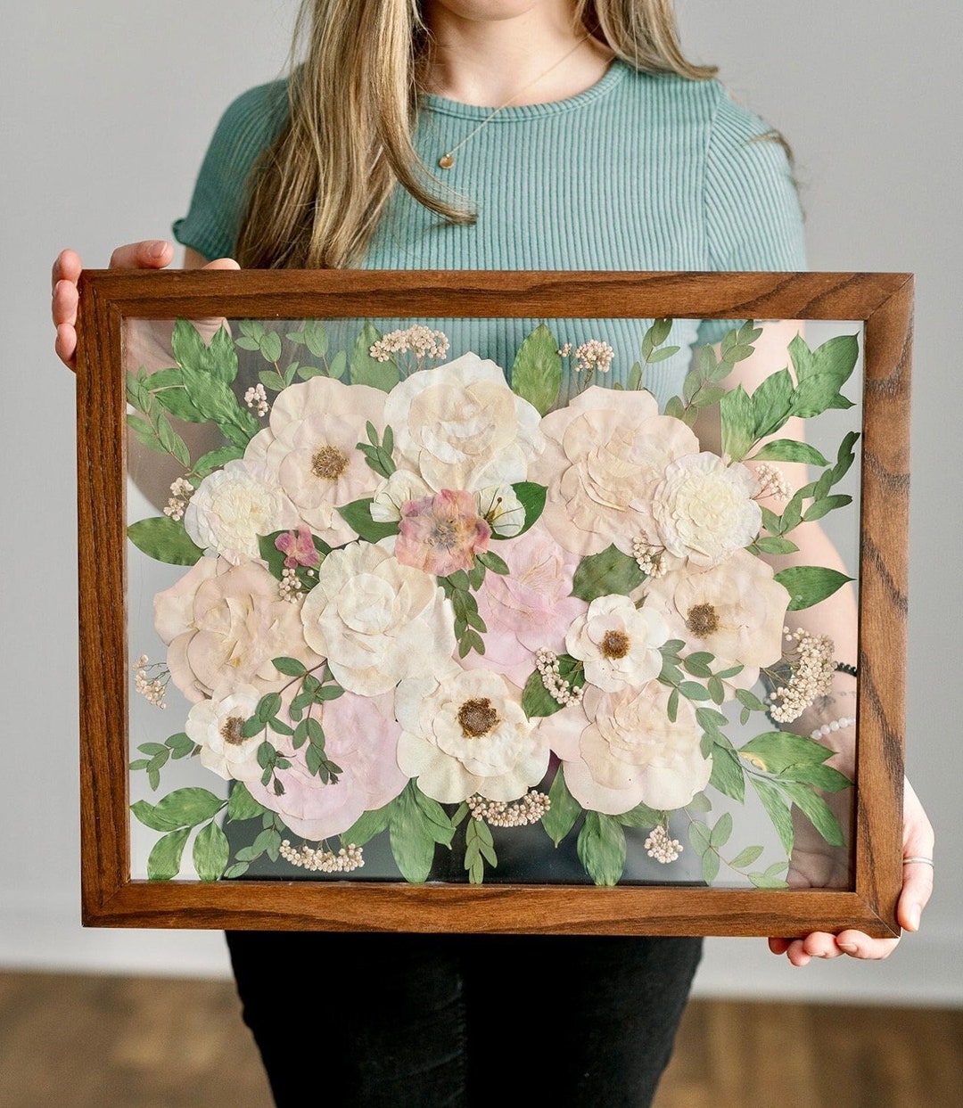 Pressed Bouquet Preservation | DEPOSIT Only | Wedding Bouquet, Memorial ...