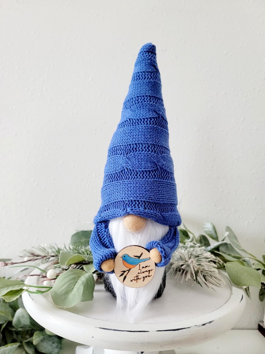 Celebration of Life, Bluebird Memorial Gnome, Funeral Keepsake ...