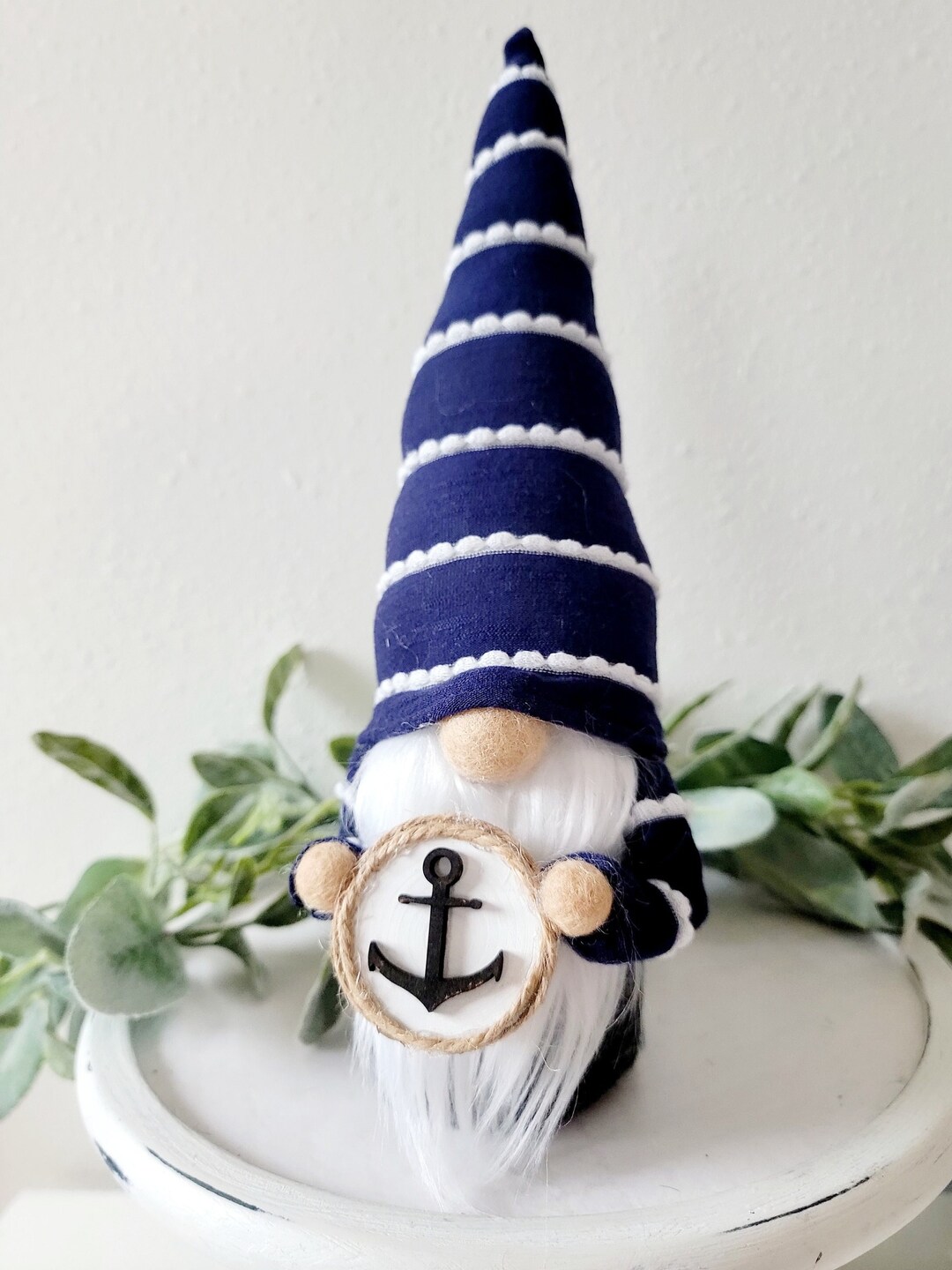Nautical Gnome, Cruise Marina Decor, Coastal Decor, Lake House Decor - Etsy