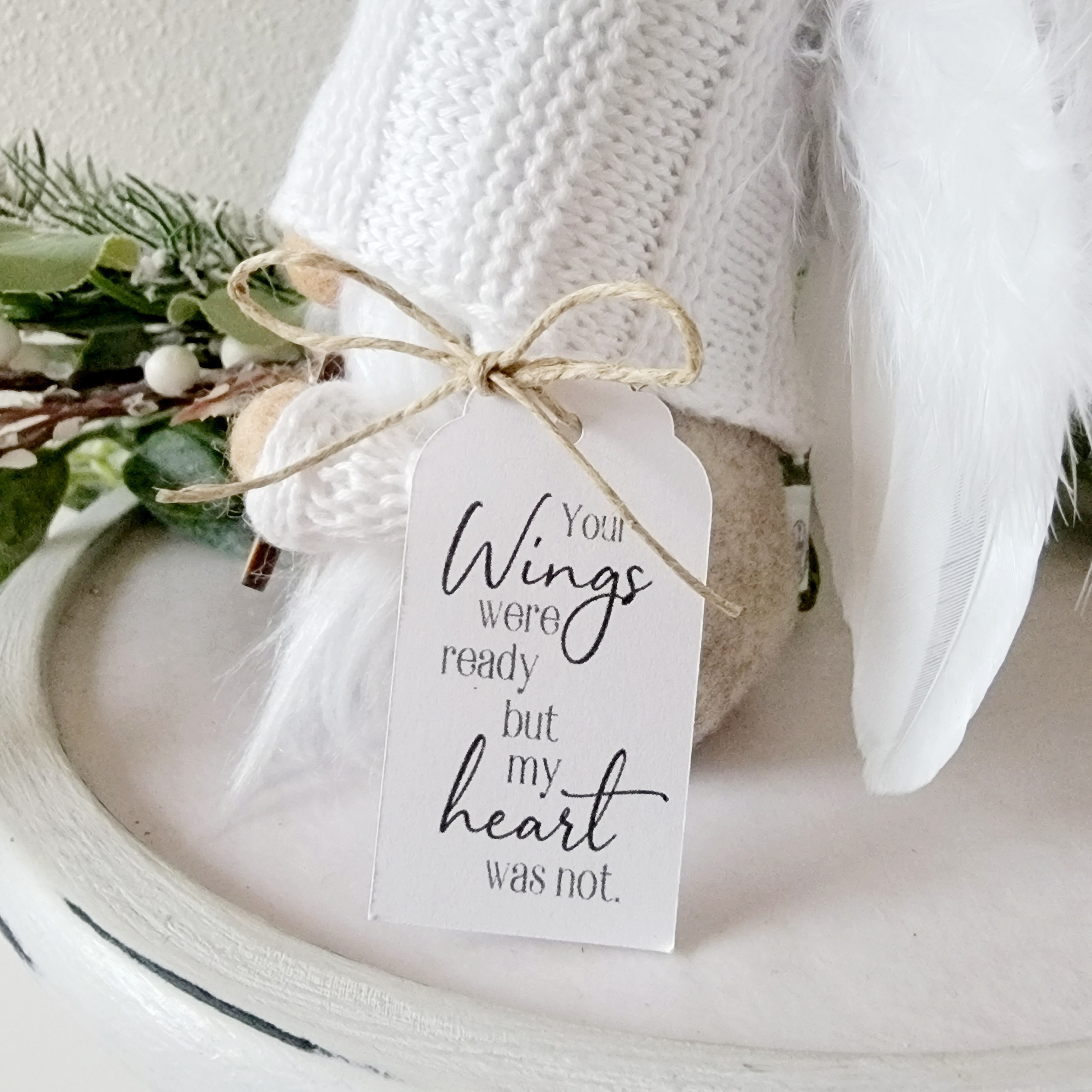Memorial Keepsake Gift, Funeral or Celebration of Life, Bluebird Angel ...