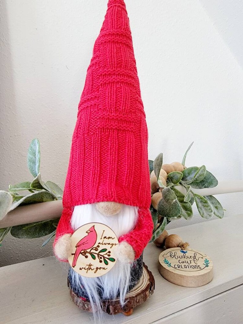 Memorial Gnome Loss of Loved One Gift Always With You - Etsy