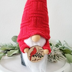 Memorial Gnome, Loss of Loved One Gift, Always With You Cardinal ...