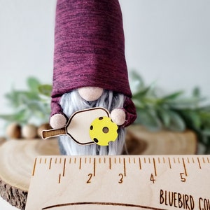 Handmade Pickleball Gnome for Pickleball Lover, Gift for Pickleball ...